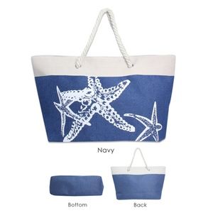 Bags | Oversized Rope Handle Beach Bag | Poshmark